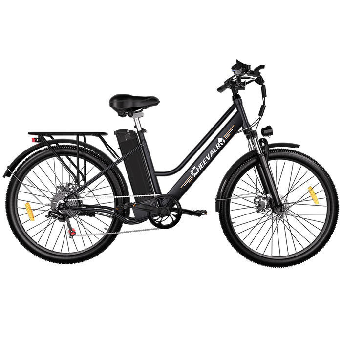 CHEEVALRY C26 250W Electric Bike – Shimano 7-Speed Urban Commuter